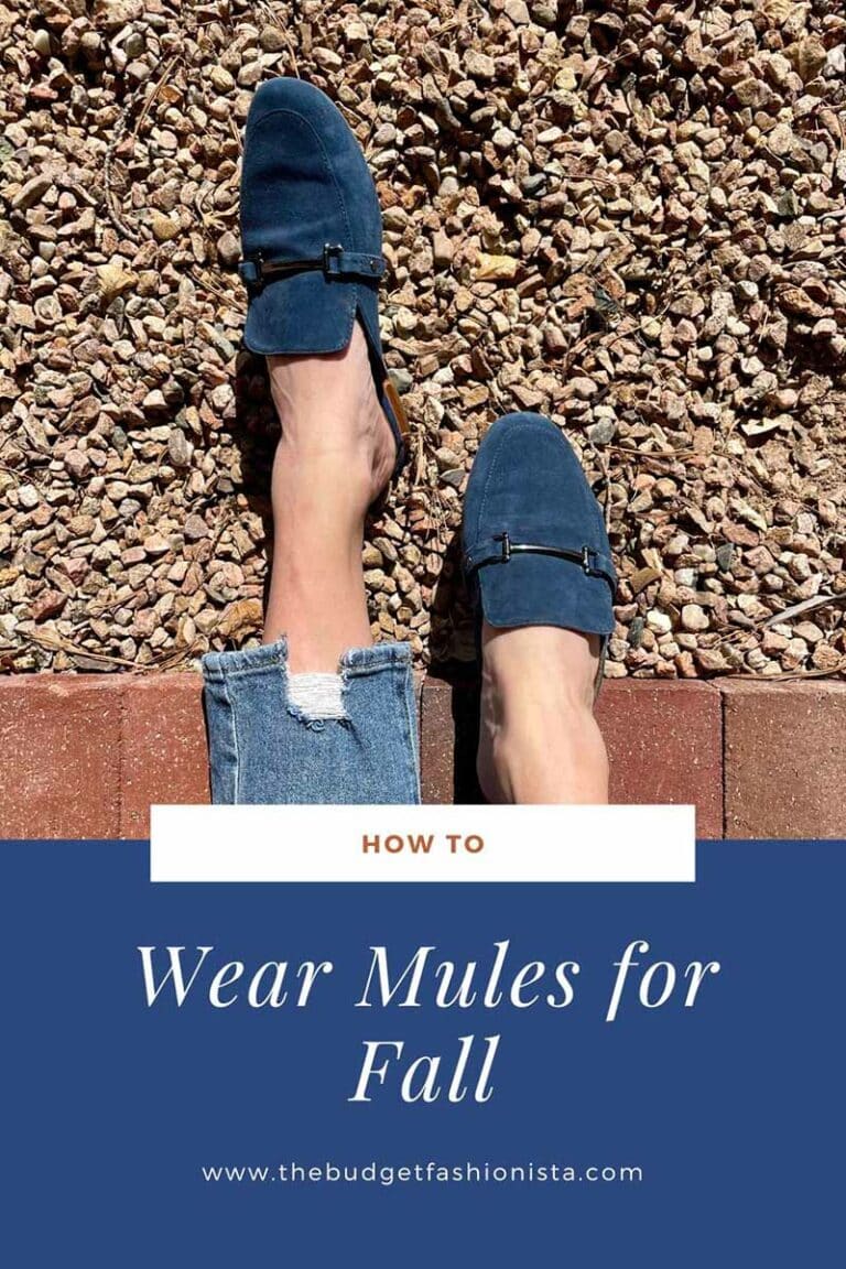 Mules for fall: How to wear them + styles to shop - The Budget Fashionista