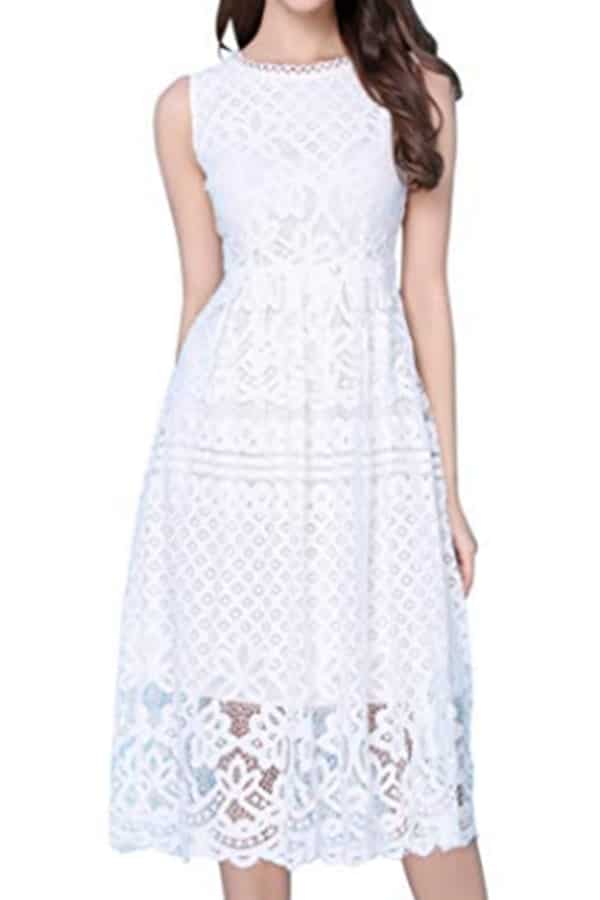 White Summer Dresses: 6 Budget-Friendly Picks from Amazon • Budget ...