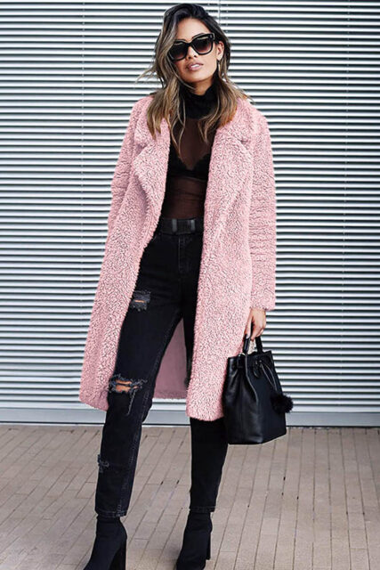 15 pink coats for head-turning style - The Budget Fashionista